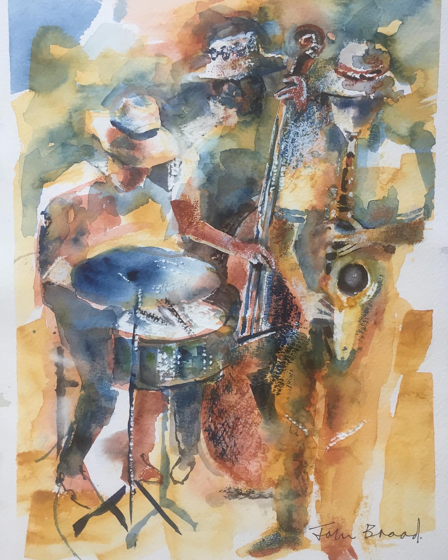 John Broad watercolour exhibition brings subjects to life - Cayman Compass