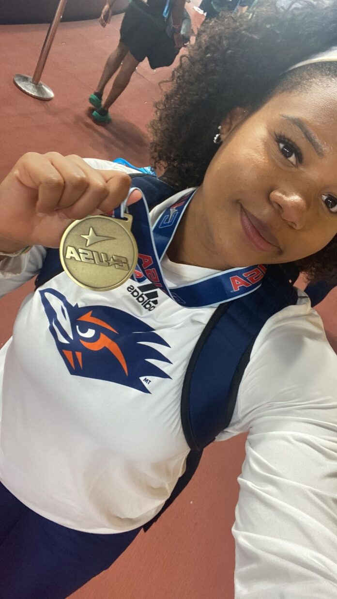 Lacee Barnes takes bronze at indoor championships - Cayman Compass