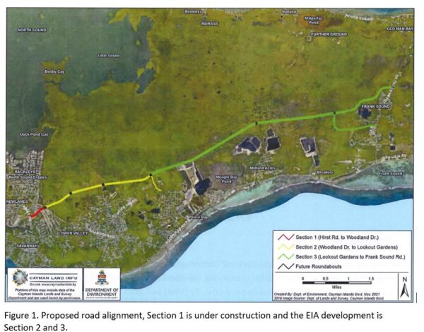Green impacts of East-West Arterial extension reviewed - Cayman Compass