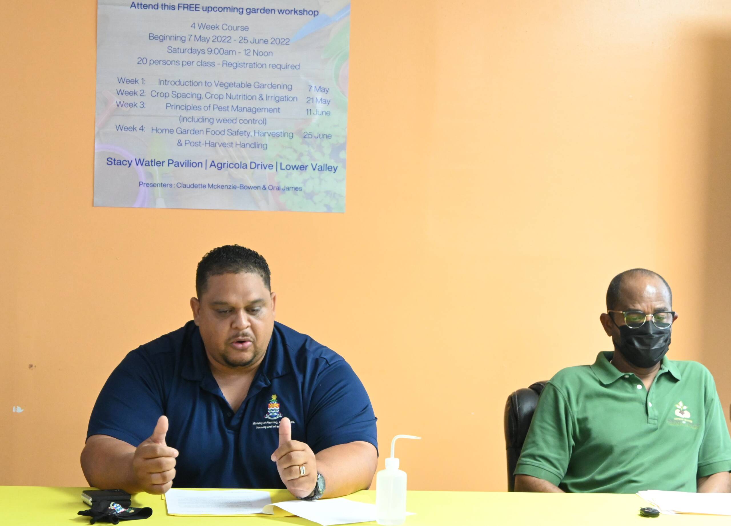 DoA Hosts Home Gardening Training Sessions - Cayman Compass