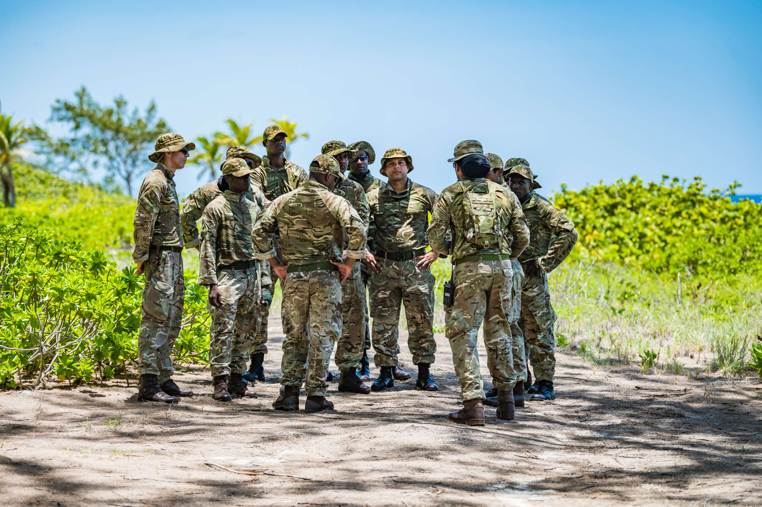 Regiment takes to roads and beaches in training exercises - Cayman Compass