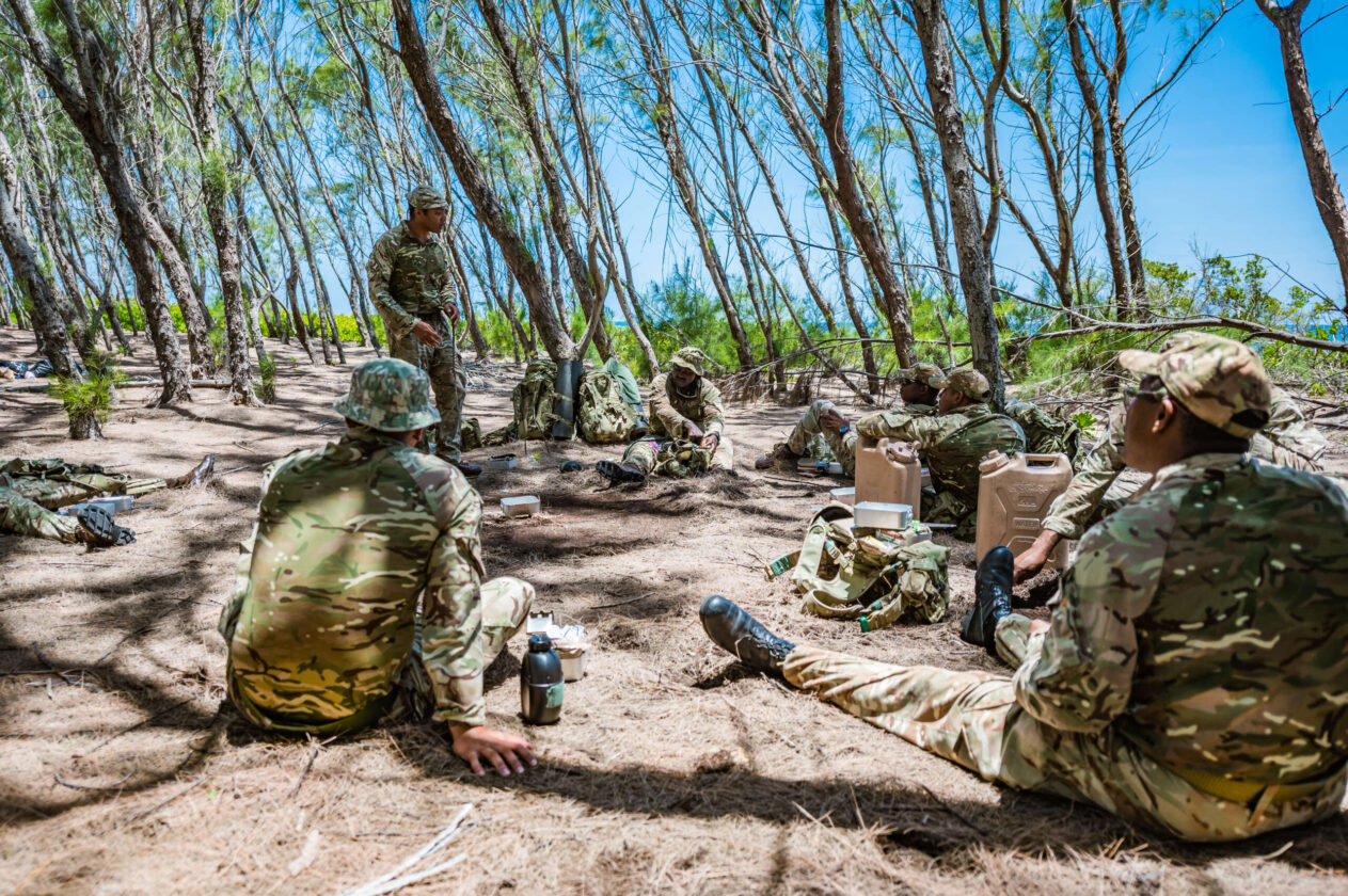 Regiment takes to roads and beaches in training exercises - Cayman Compass
