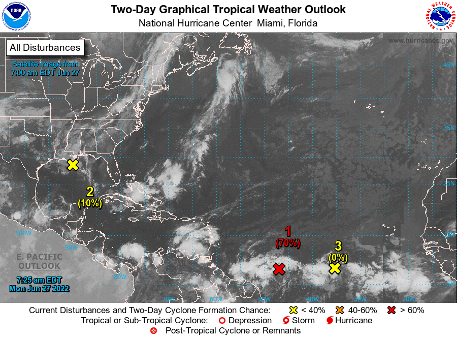 Three tropical systems in Atlantic - Cayman Compass