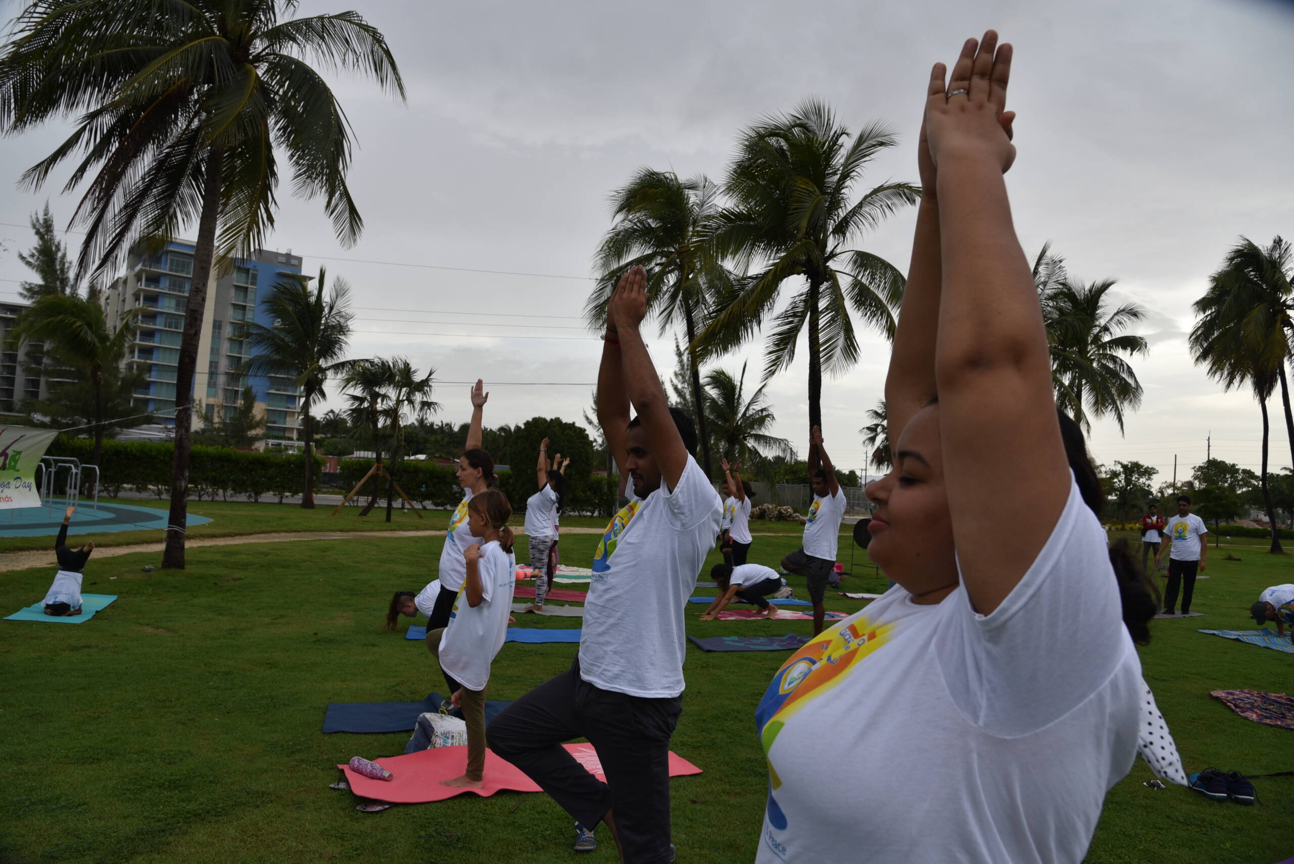 Cayman marks International Yoga Day - Cayman Compass