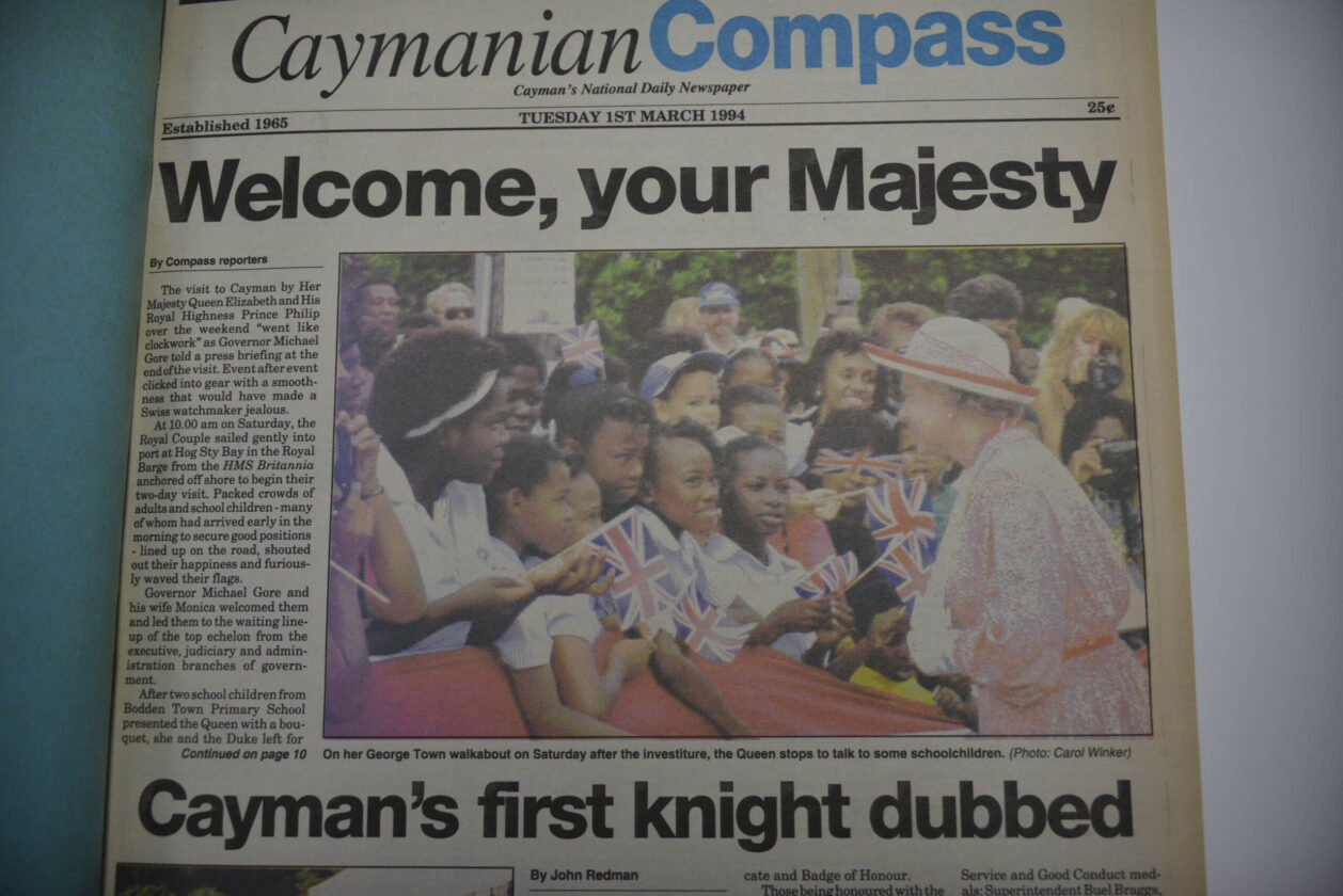 Looking back at Queen Elizabeth II's visits to Cayman - Cayman Compass