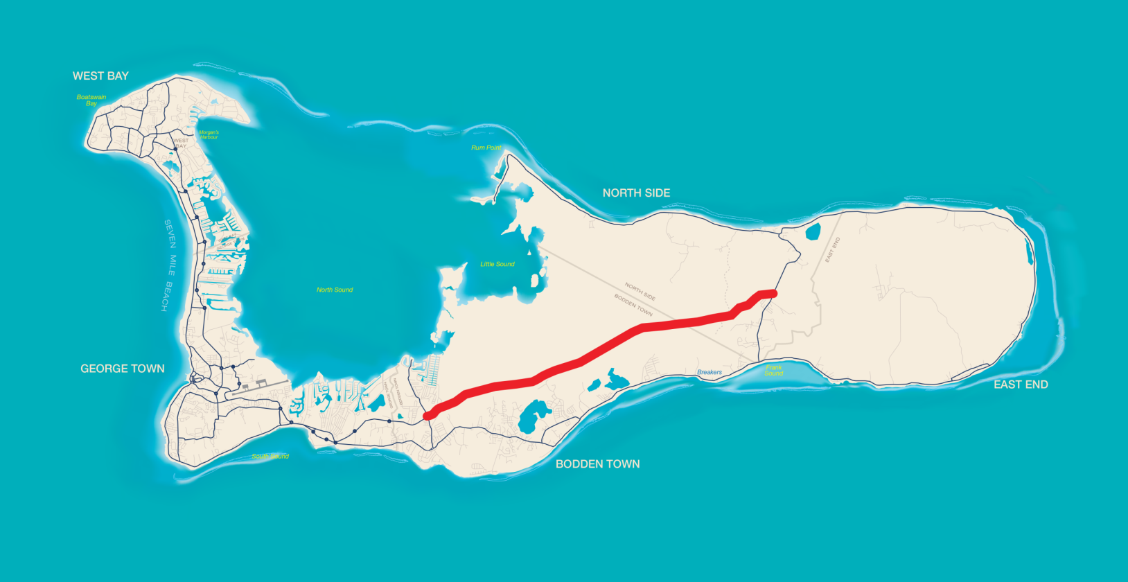 Final frontier: Road project will bring development to Cayman's last ...