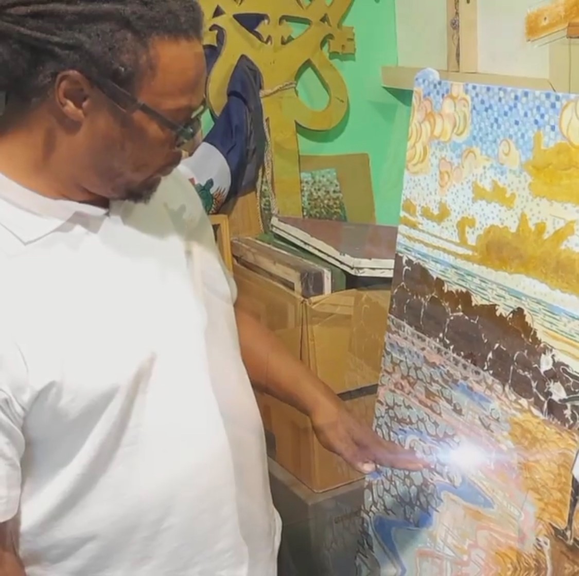 In photos: Art lovers flock to Cayman Art Week exhibits - Cayman Compass