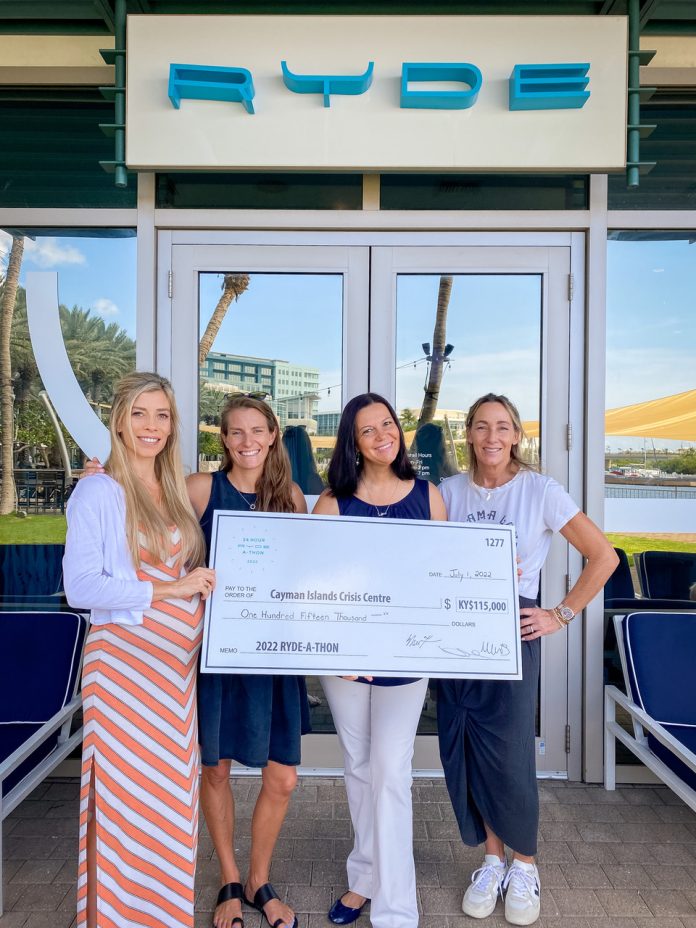 Ryde-A-Thon raises $115,000 for Cayman Islands Crisis Centre - Cayman ...