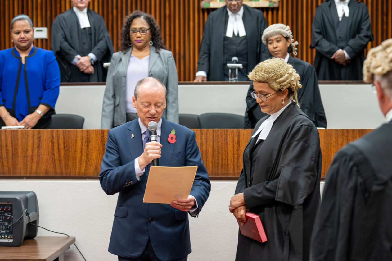 Historic day as Ramsay-Hale becomes Cayman's first female chief justice ...