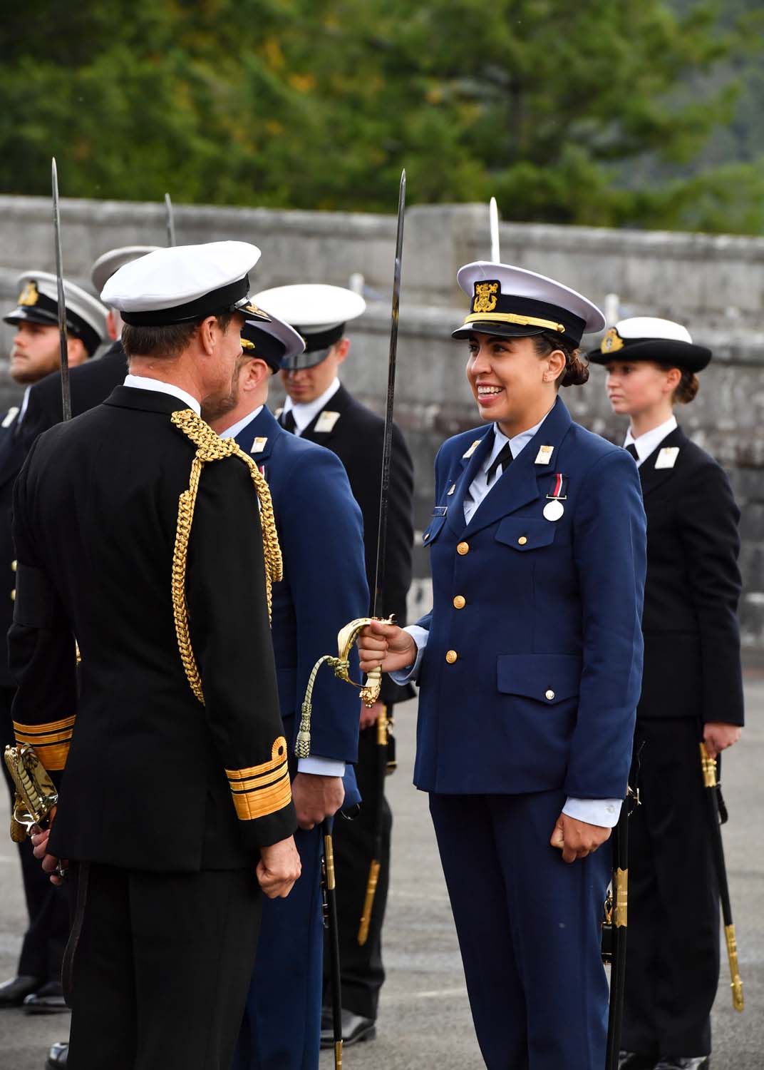 Caymanian Coast Guard officers graduate from Dartmouth naval college ...