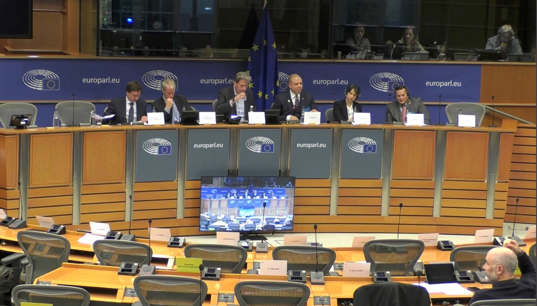 Financial services minister addresses EU Parliament subcommittee ...