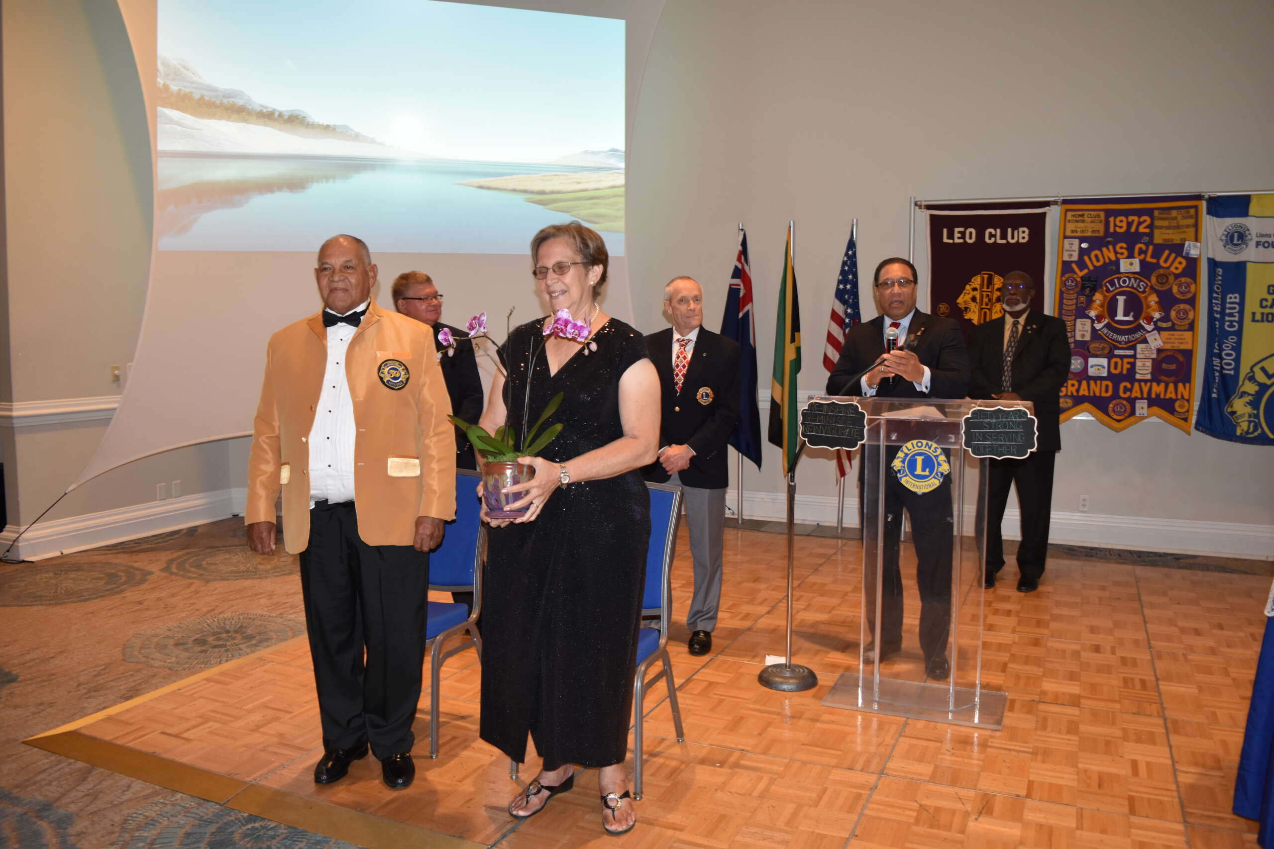 John Ebanks honoured as the Lions Club of Grand Cayman's 'Golden Lion ...