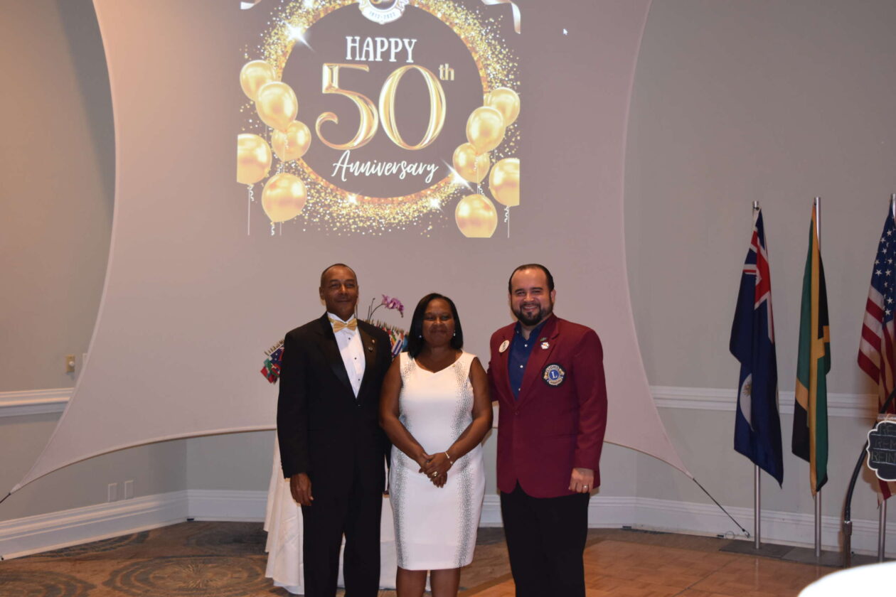 John Ebanks honoured as the Lions Club of Grand Cayman's 'Golden Lion ...