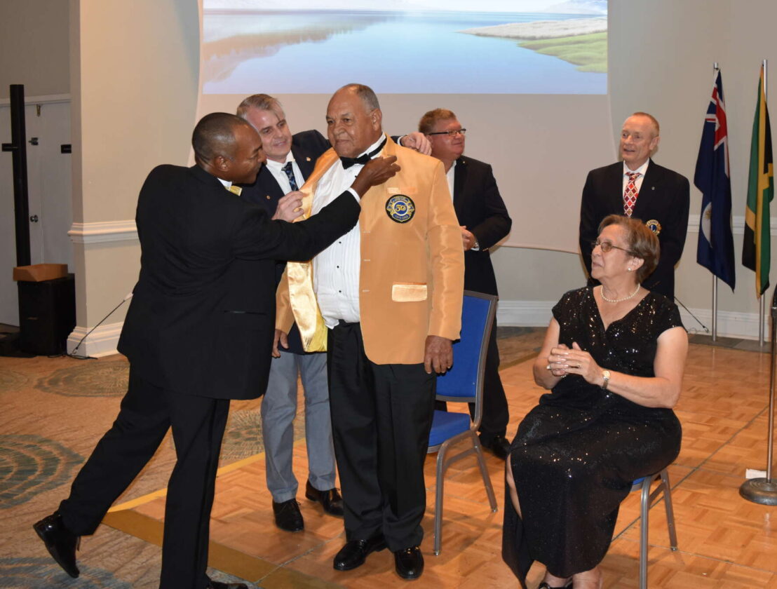 John Ebanks honoured as the Lions Club of Grand Cayman's 'Golden Lion' - Cayman Compass