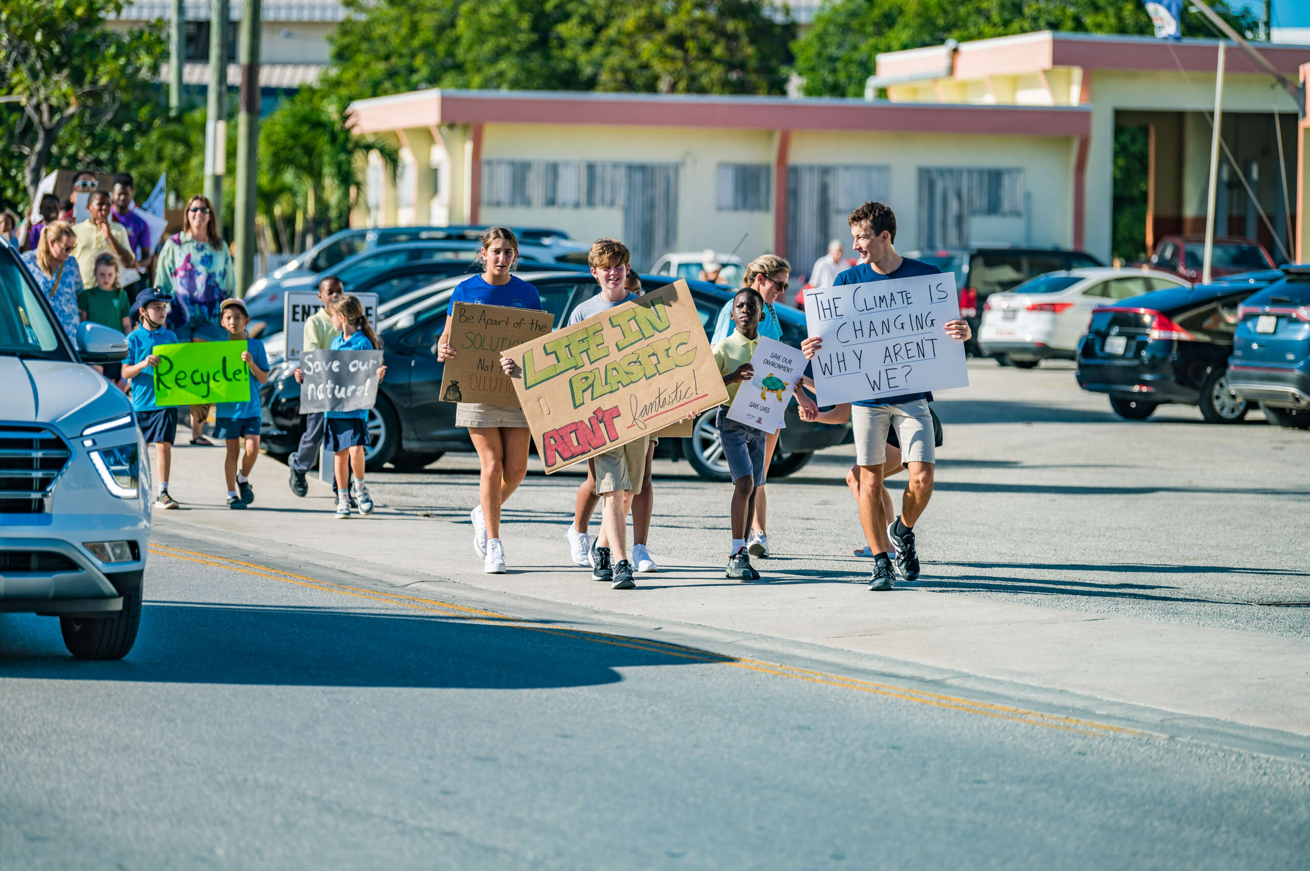 Plastic Free Cayman (Protect our future march)-0012 - Cayman Compass