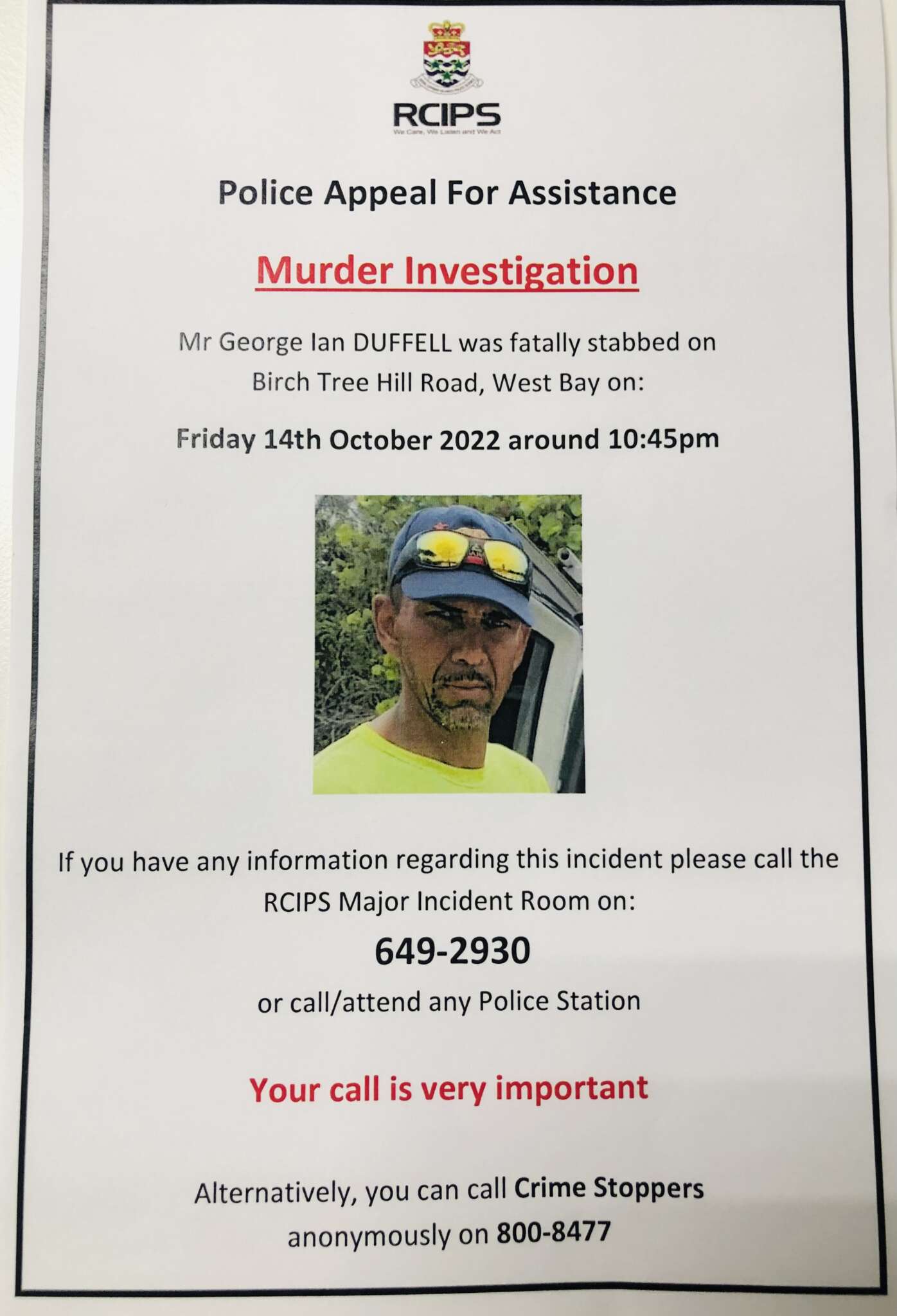 Murdered West Bay man 'didn't deserve to die like that' - Cayman Compass