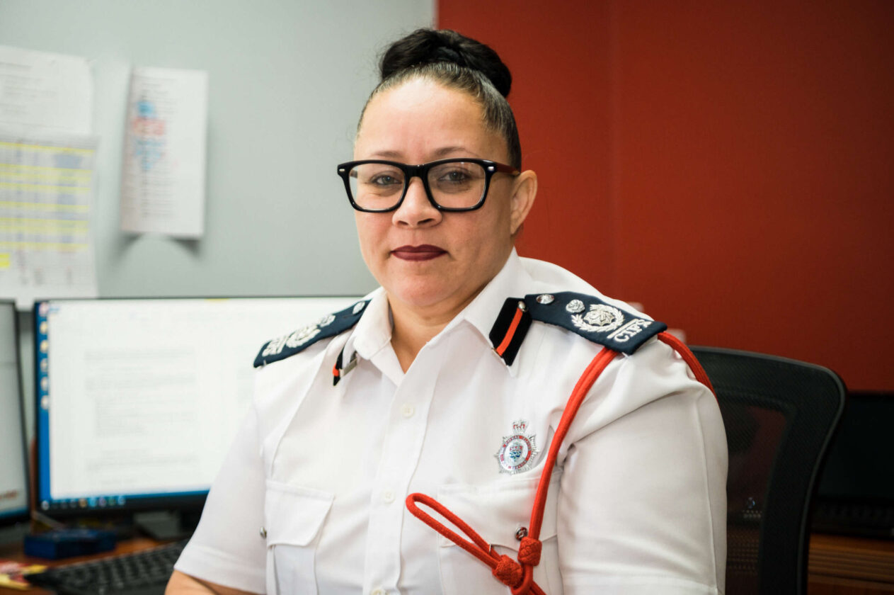Cayman's first certified female firefighter reflects on trail she ...
