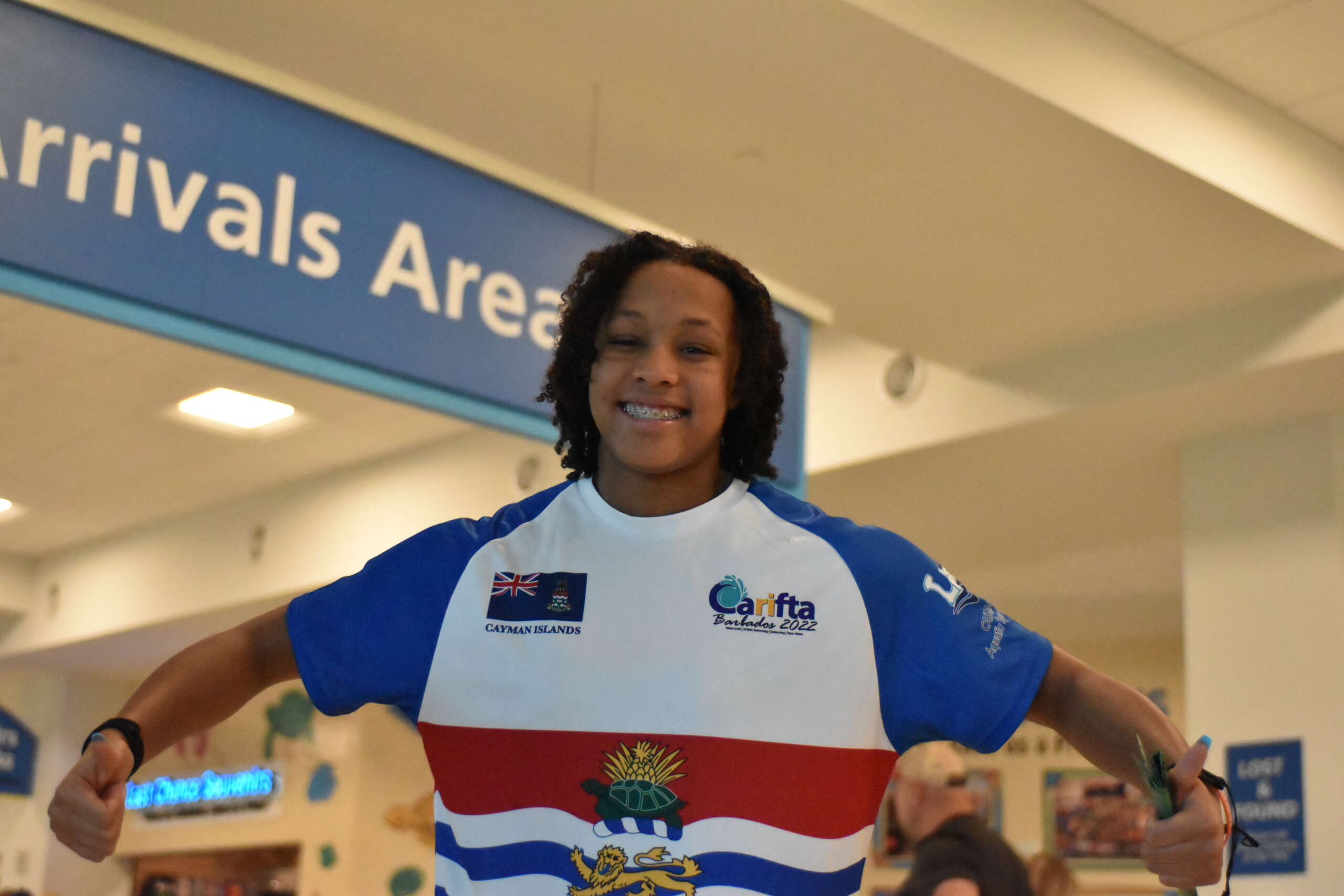 Jillian Crooks back home after record-breaking World Championships ...