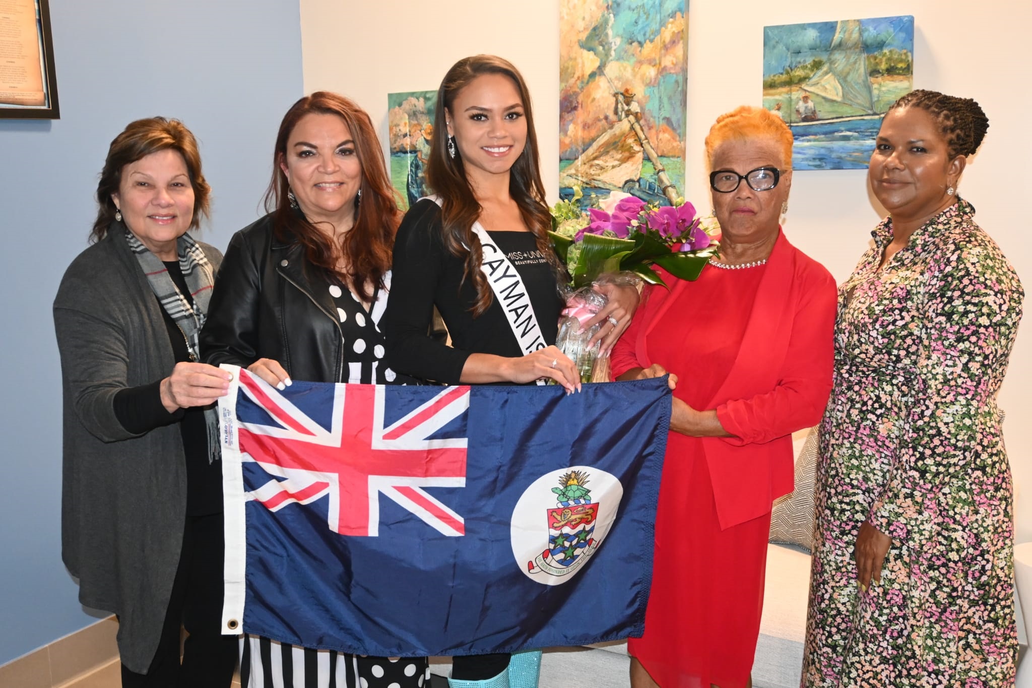 Powery-Doxey welcomed home after Miss Universe pageant - Cayman Compass