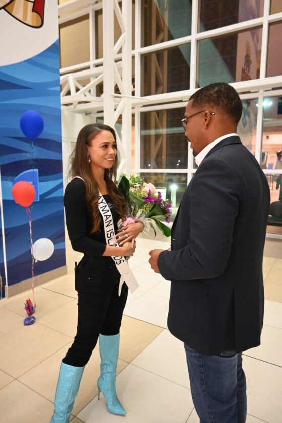 Powery-Doxey welcomed home after Miss Universe pageant - Cayman Compass