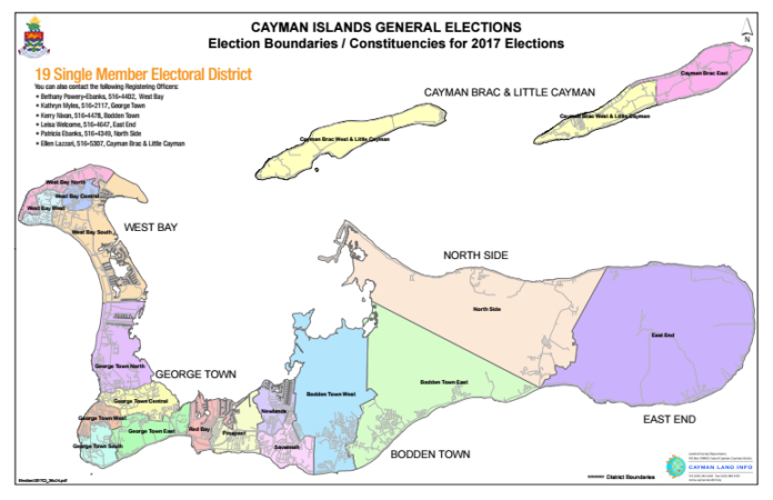 Review of Cayman's electoral boundaries to begin - Cayman Compass