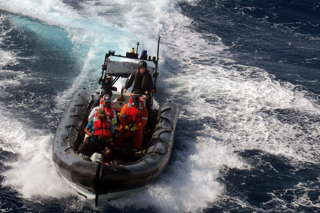 UK Naval ship rescues five from sinking ship near Anguilla - Cayman Compass