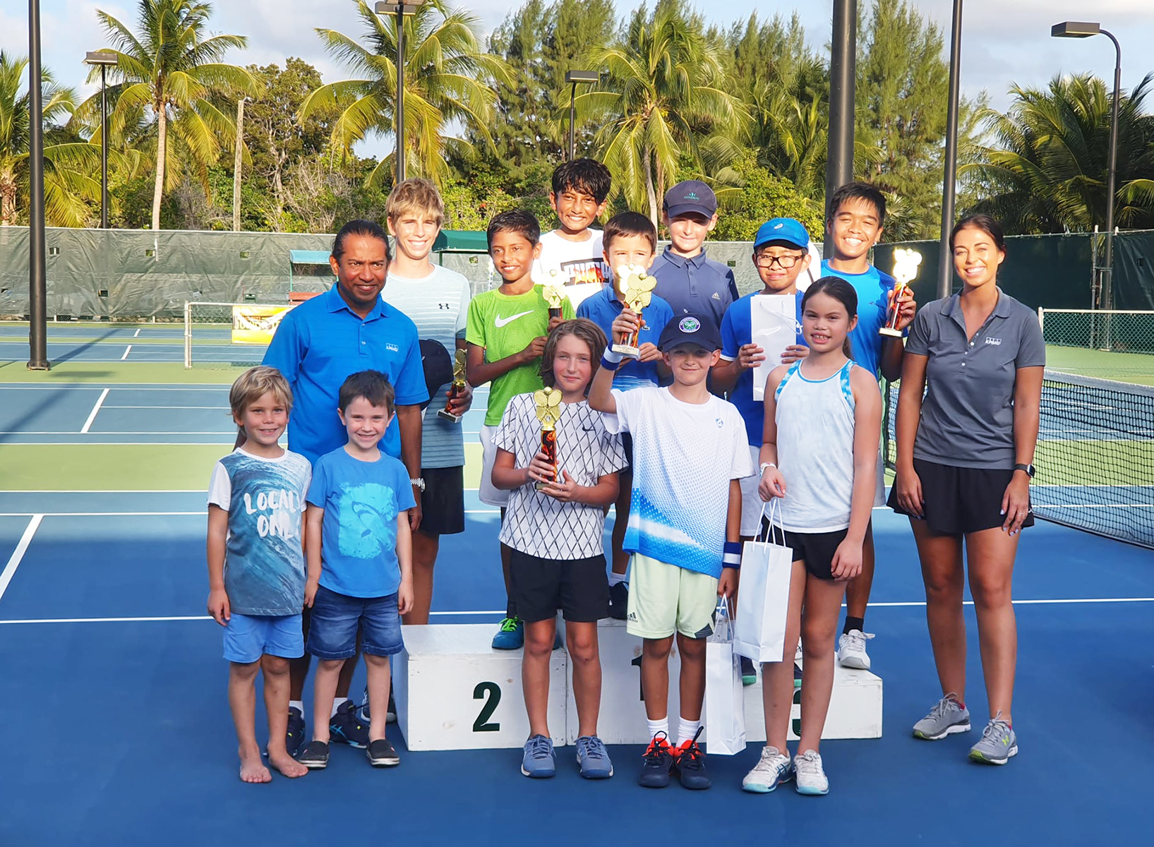 Inaugural KPMG Junior Circuit tournament holds serve - Cayman Compass