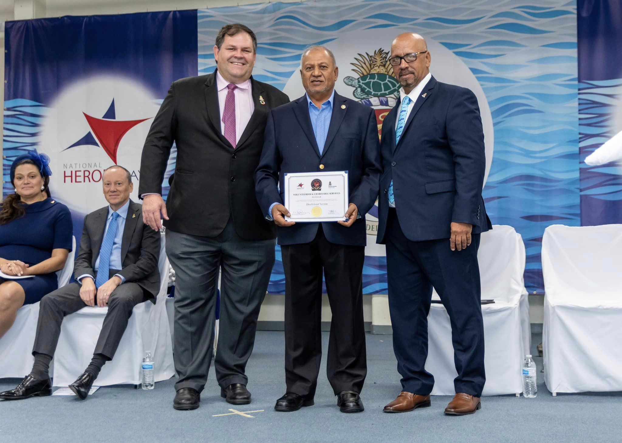 Cayman Brac heroes honoured in weekend ceremony - Cayman Compass