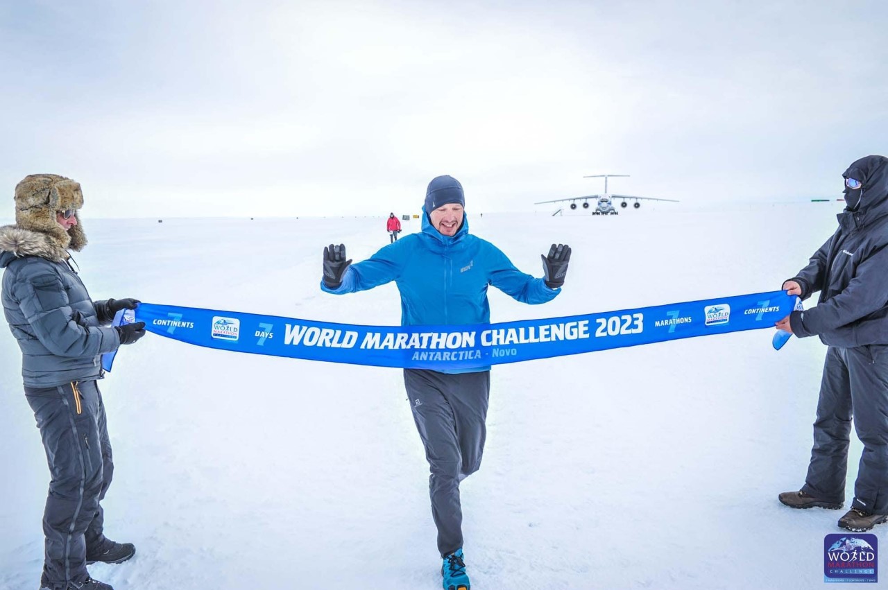 Runner completes 7 days, 7 continents marathon effort - Cayman Compass