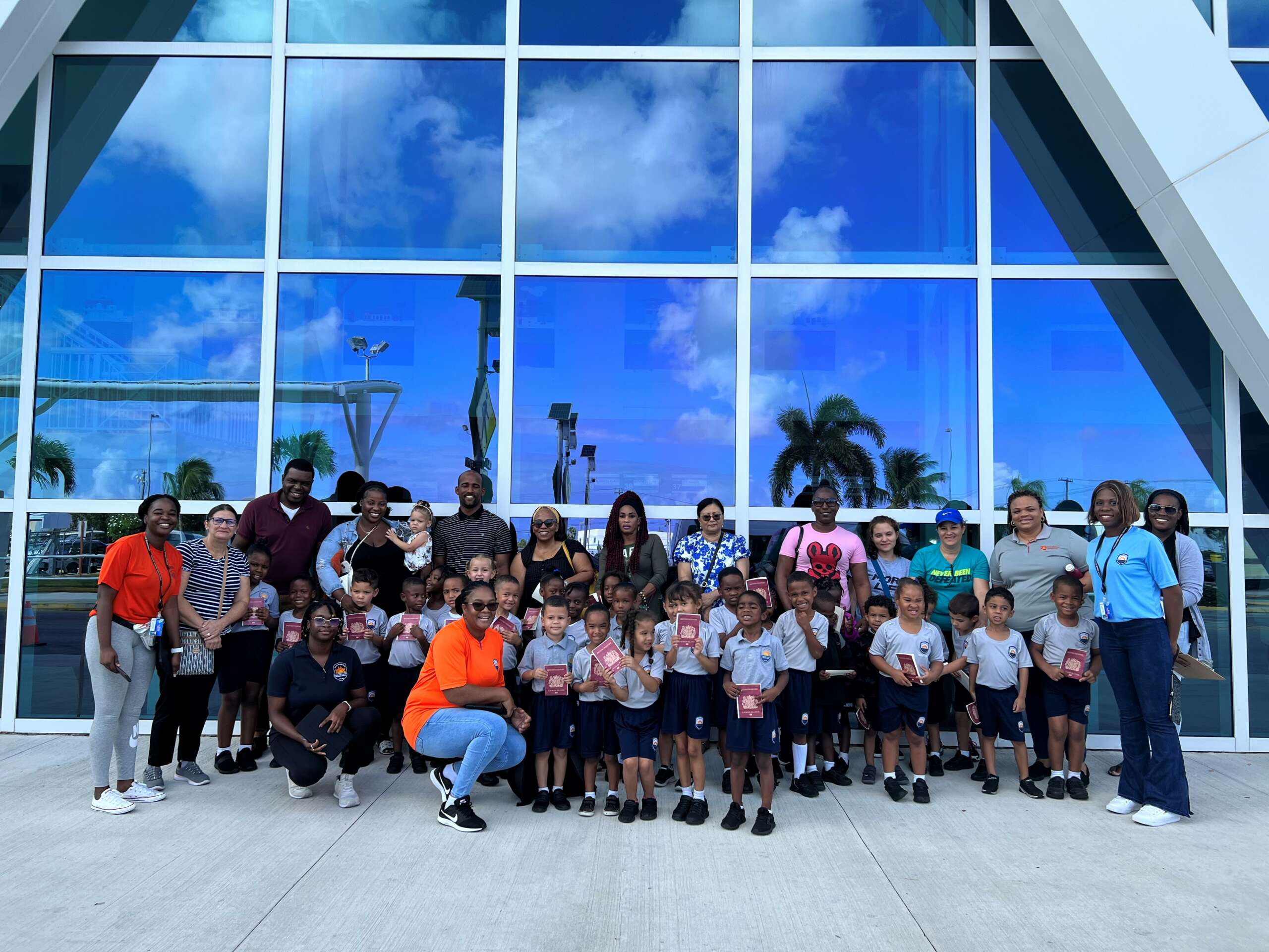 Bodden Town Primary School Students Tour Airport Terminal - Cayman Compass