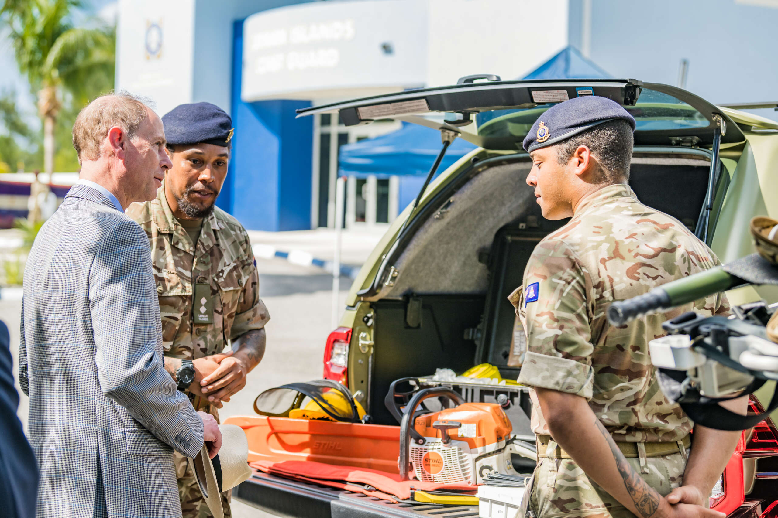 Prince Edward visit CI Coast Guard-0018 - Cayman Compass