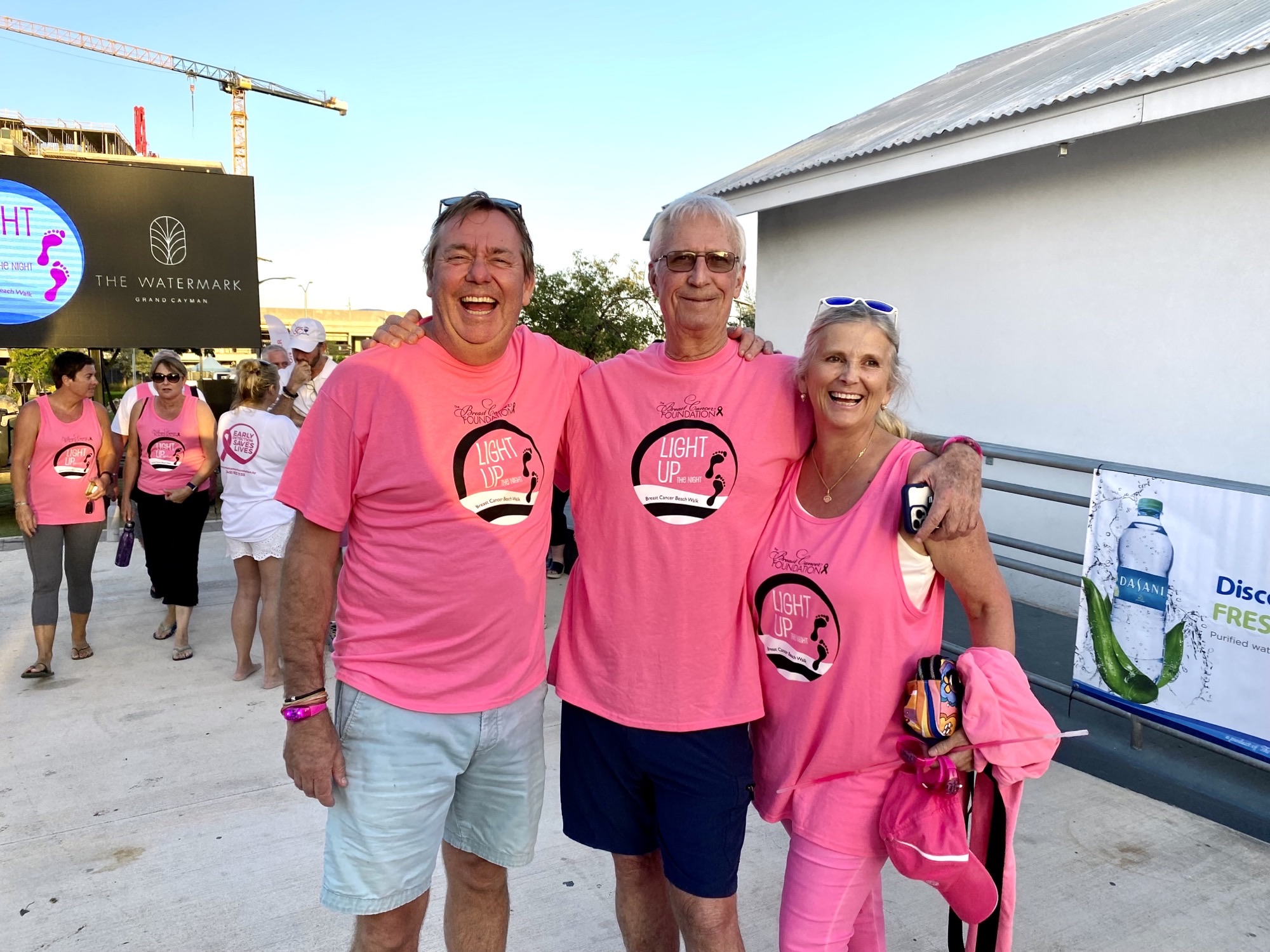Breast cancer beach walk attracts record numbers - Cayman Compass