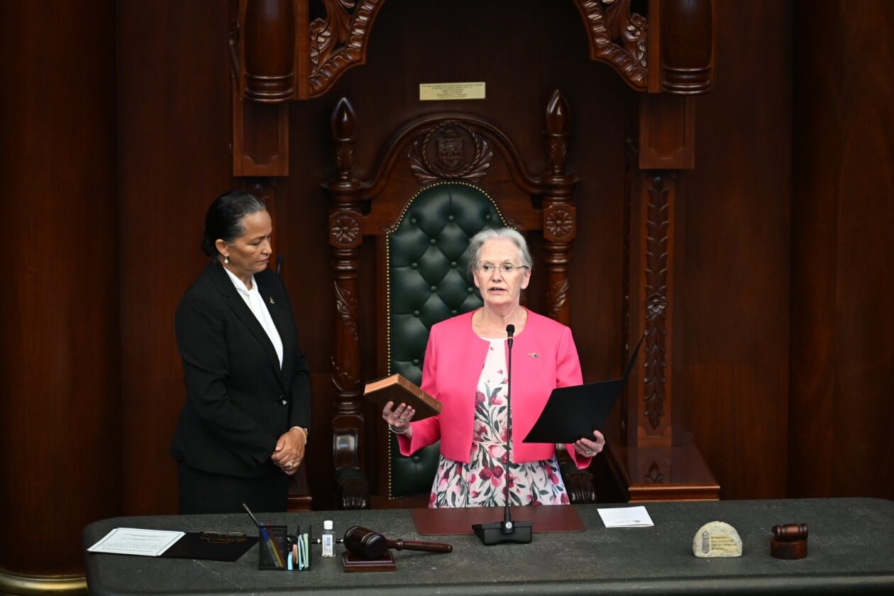 Cayman swears in Jane Owen as Governor - Cayman Compass