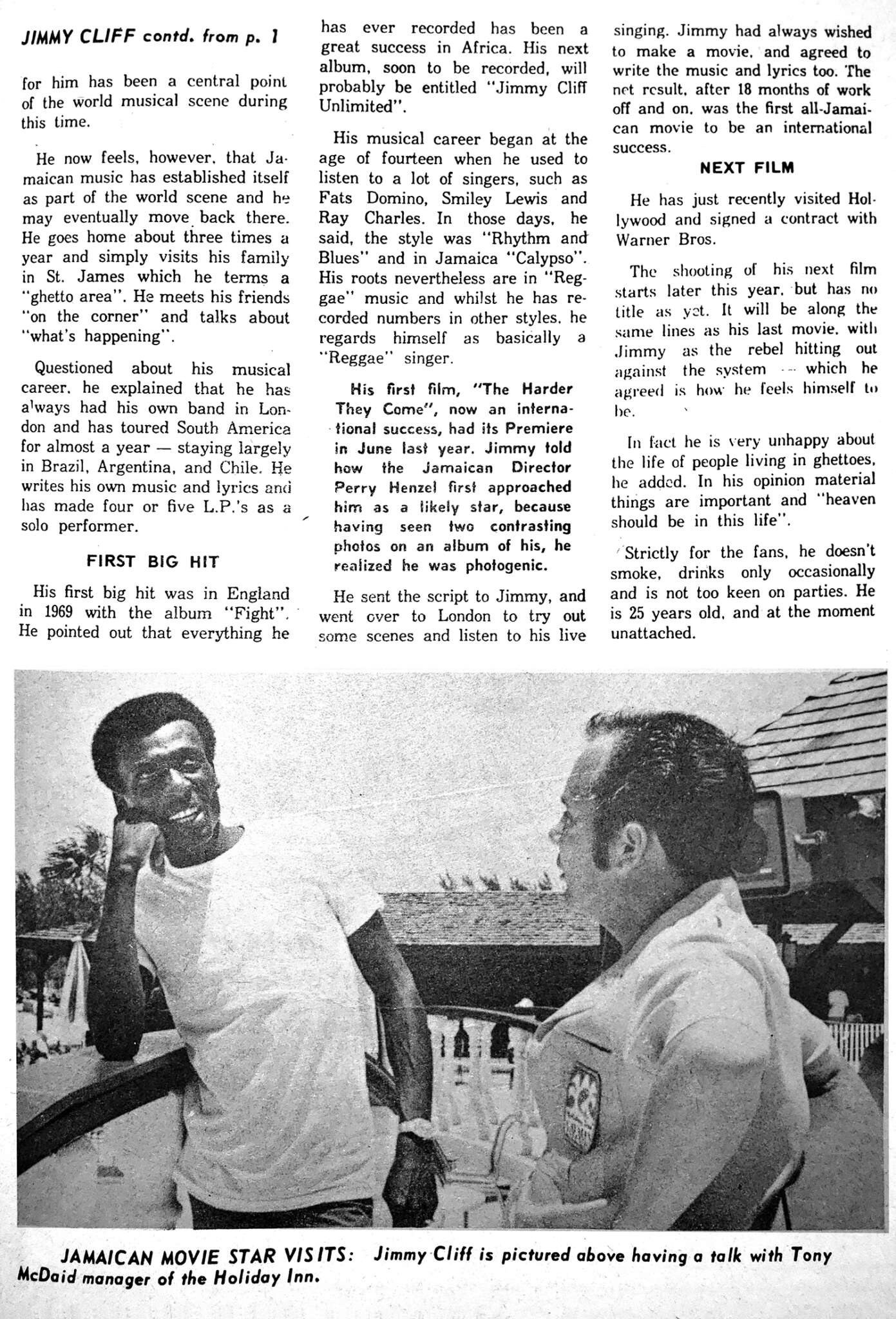 50 years ago: Cayman Silver Wedding Issue coins, Jimmy Cliff visits ...