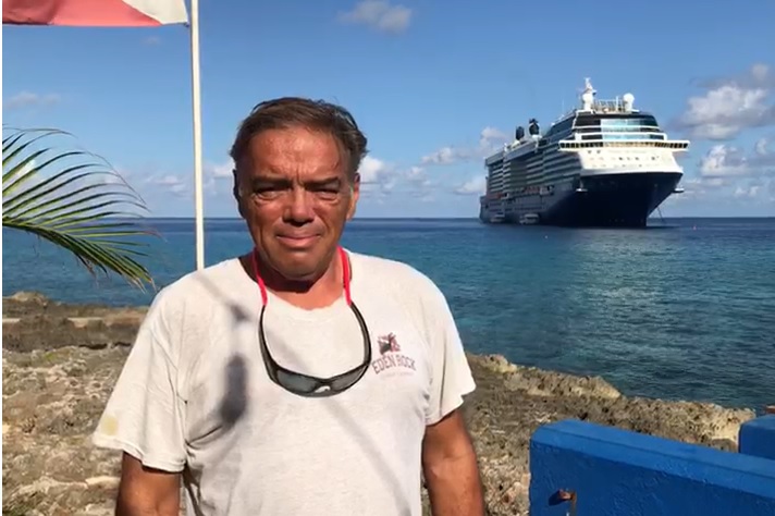 Concern over cruise ship anchoring 'too close to shore' - Cayman Compass