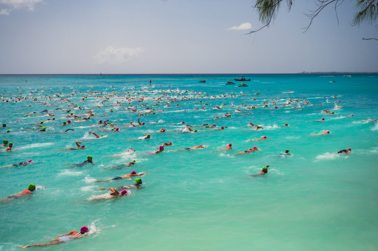 Alexander Meyer wins star-studded Flowers Sea Swim - Cayman Compass