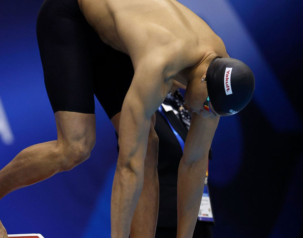 Crooks finishes 6th in 50-metre freestyle at World Aquatics ...