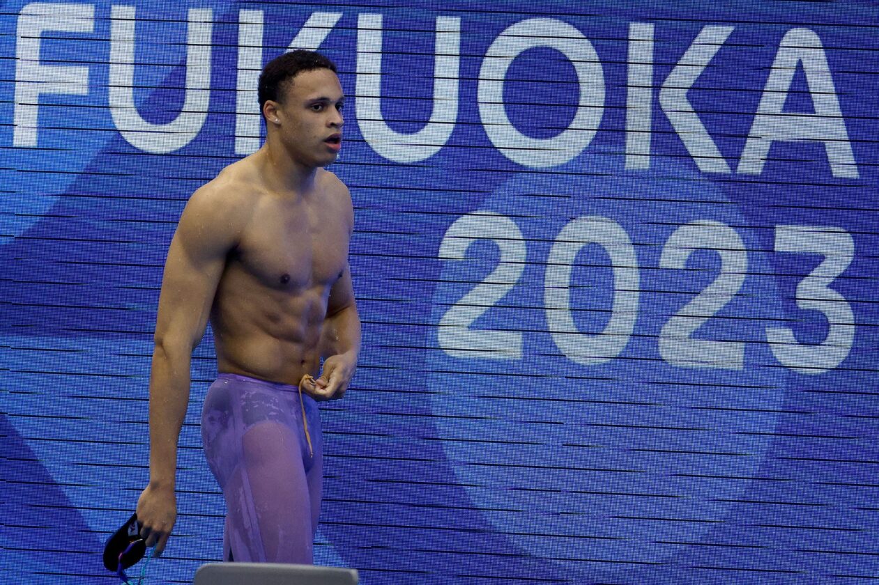 Jordan Crooks takes seventh in Worlds 100-metre freestyle final ...