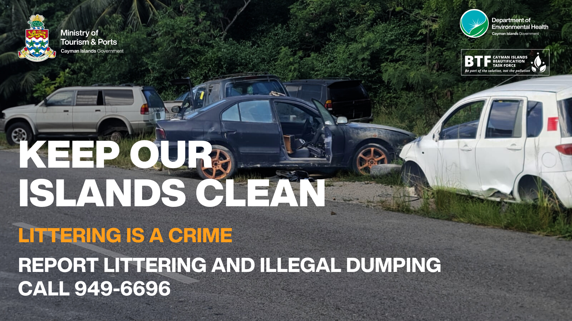 Beautification Task Force launches Anti-Littering Campaign - Cayman Compass