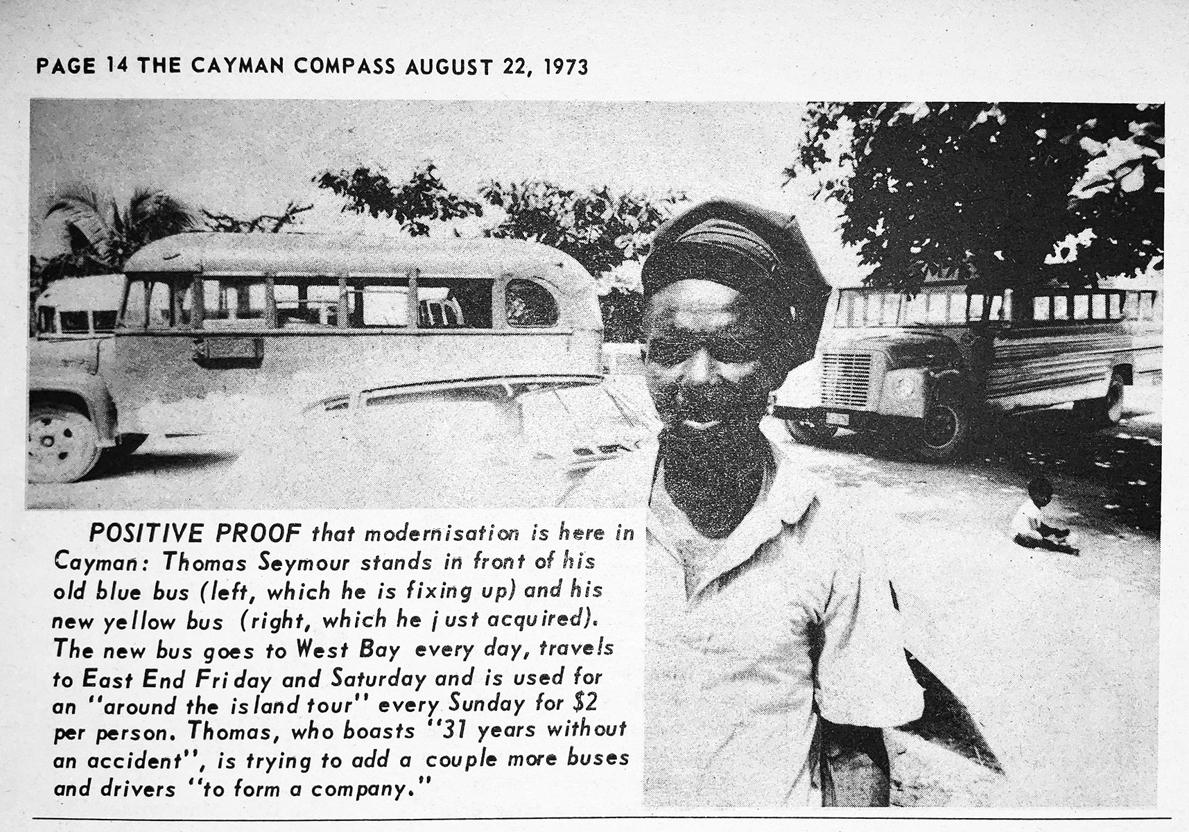 50 years ago: Cayman Airways improves; 98th birthday party - Cayman Compass