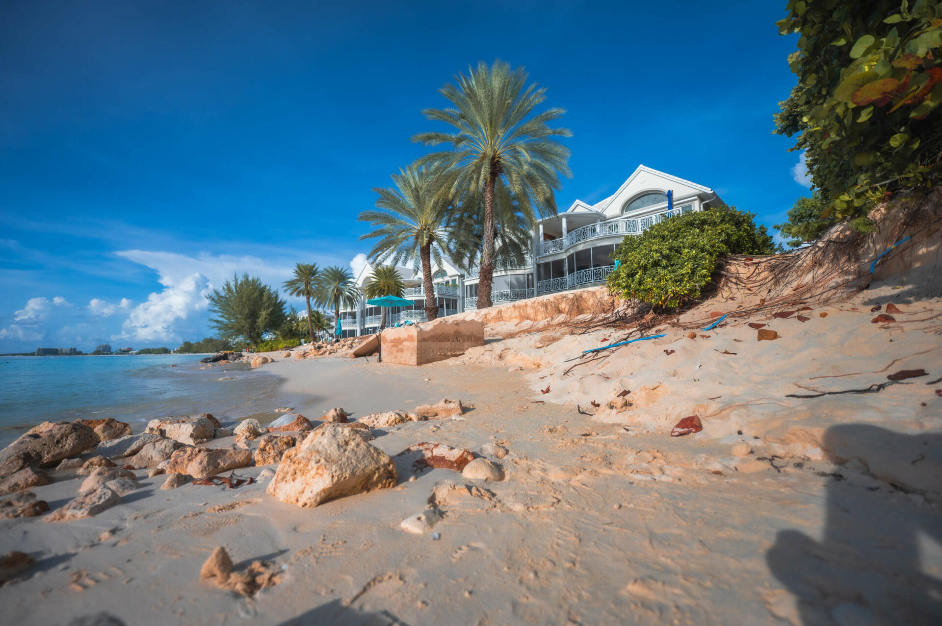 Erosion stripping Seven Mile Beach - Cayman Compass