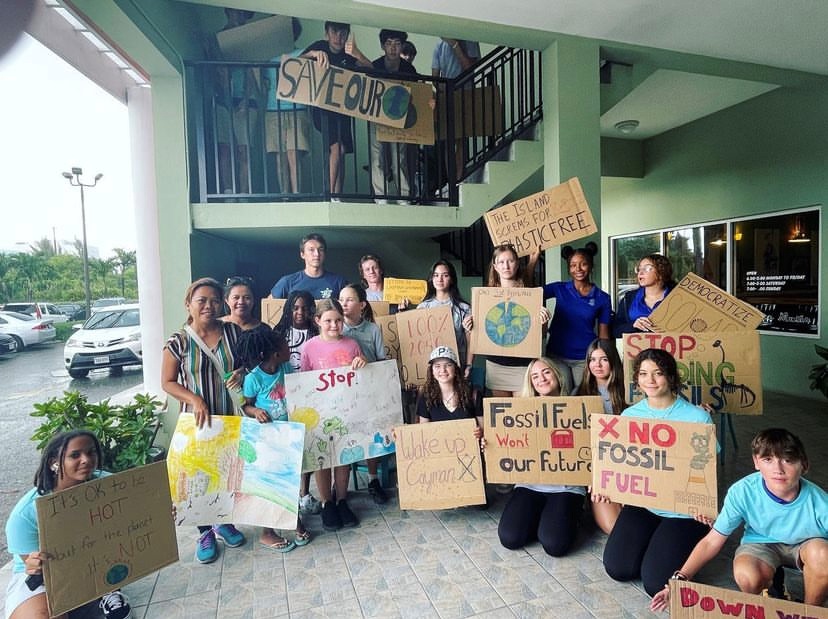 Young demonstrators call for more renewable energy - Cayman Compass