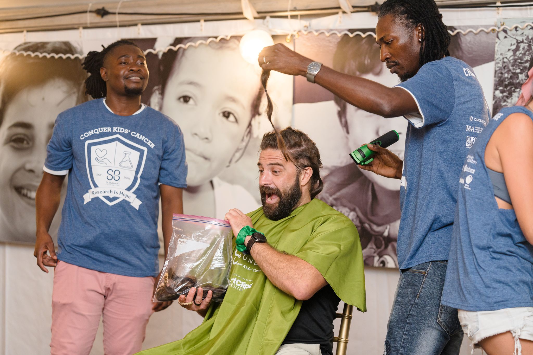 In photos: Big Shave raises almost $200,000 for cancer research ...