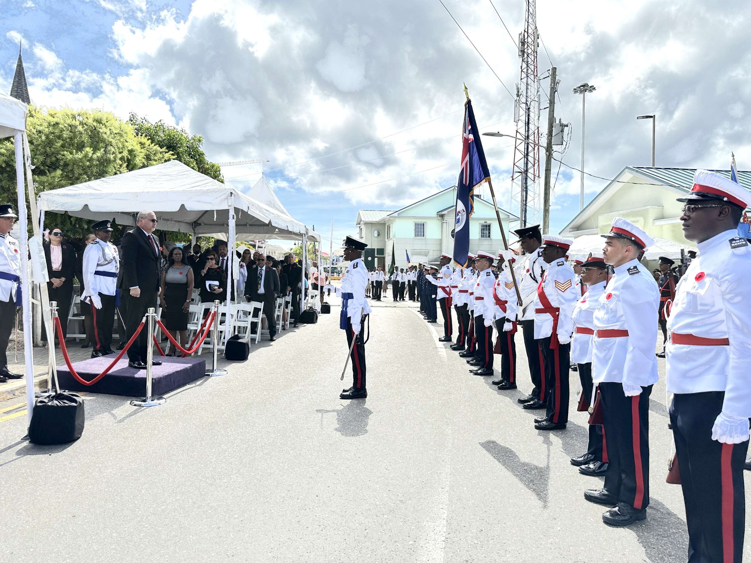 Harwell Harry Mccoy Honoured At Remembrance Sunday Cayman Compass