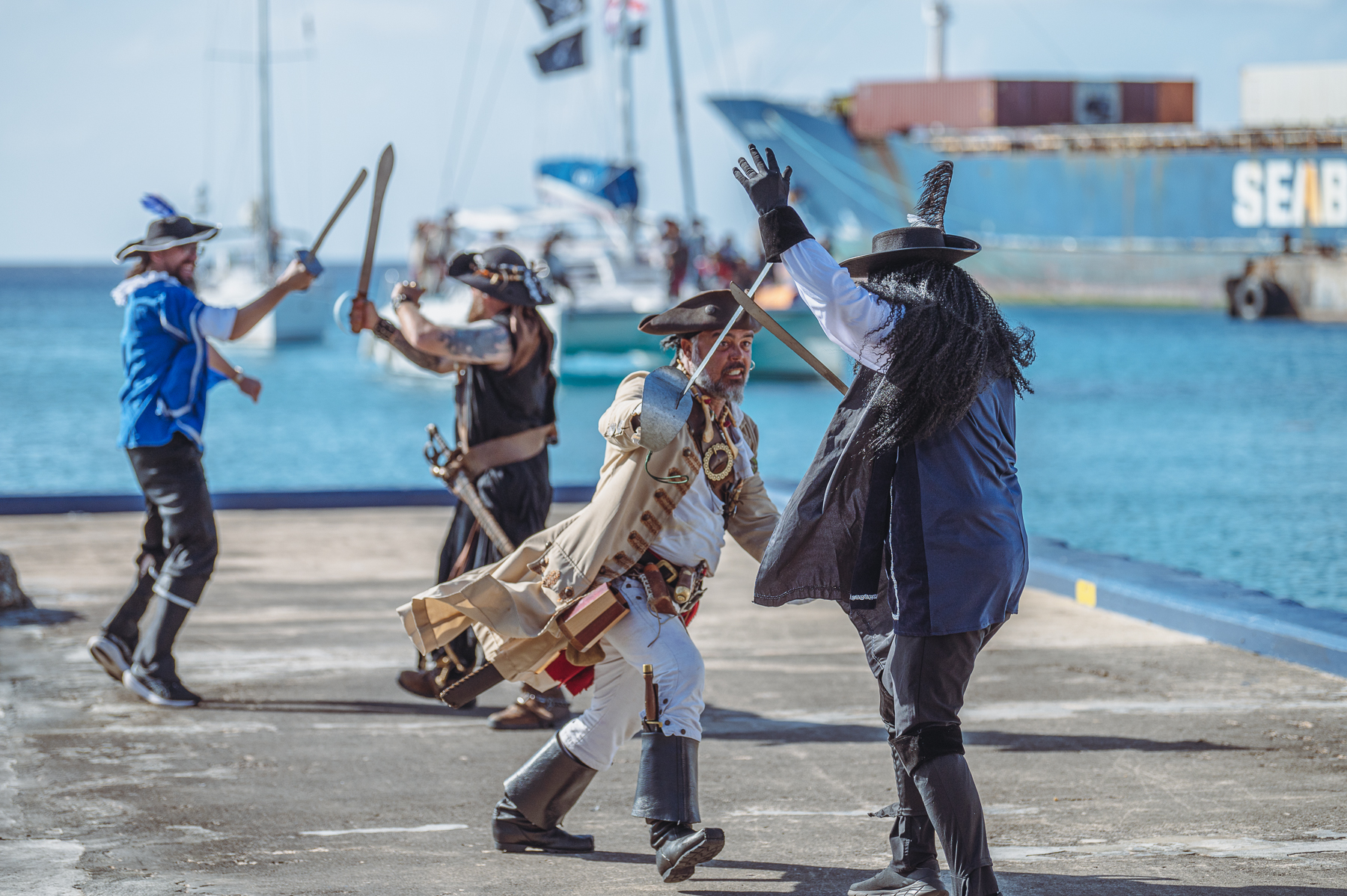 From pirates to protectors, Cayman's buccaneers land for annual ...