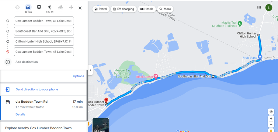 Route 14 - Cayman Compass