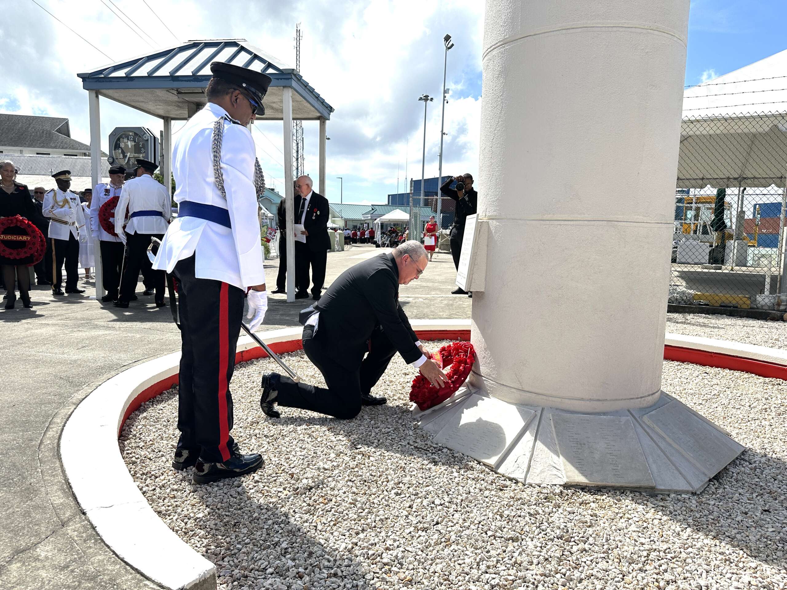 Harwell 'Harry' McCoy honoured at Remembrance Sunday - Cayman Compass