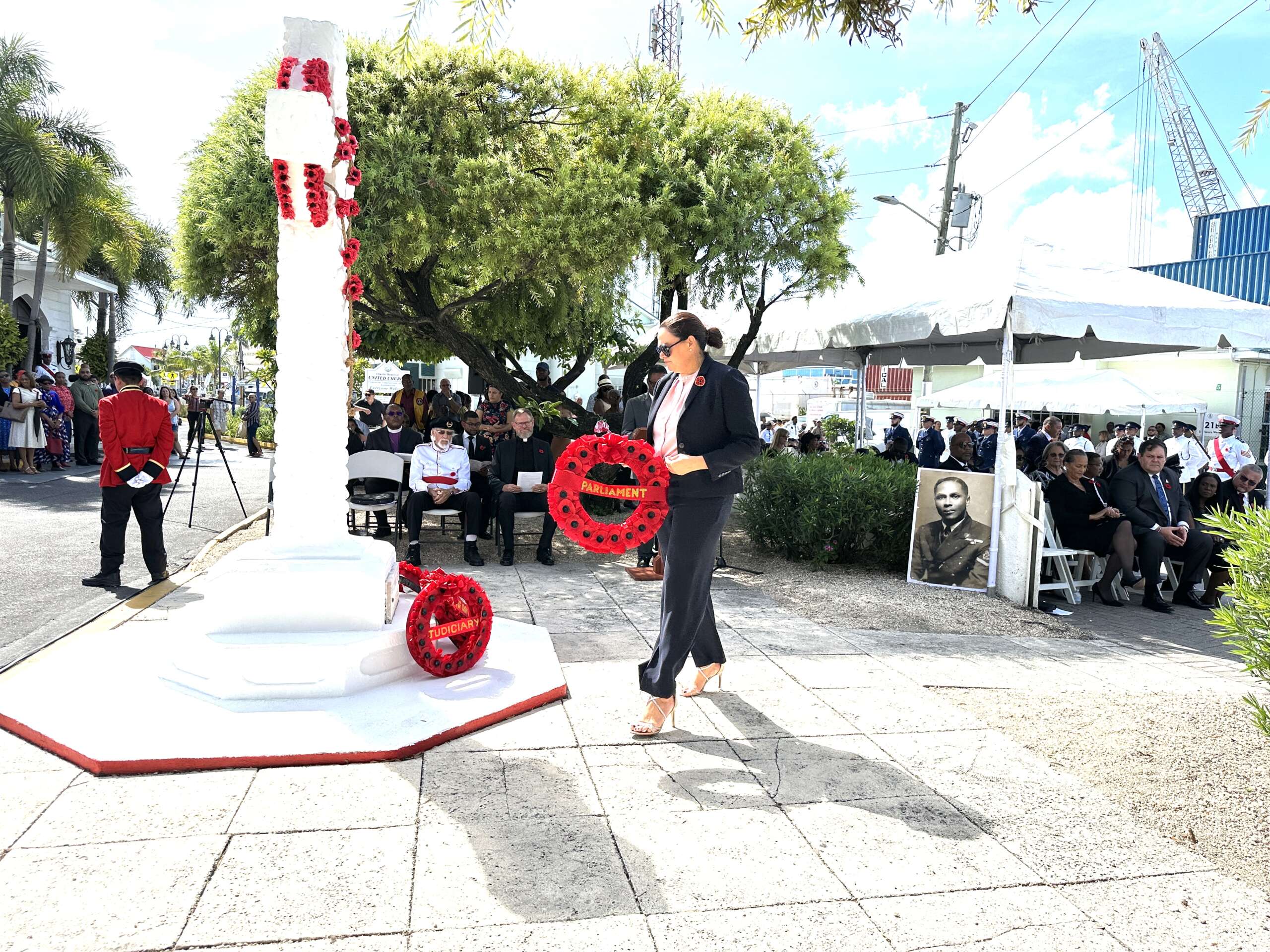 Harwell 'Harry' McCoy honoured at Remembrance Sunday - Cayman Compass