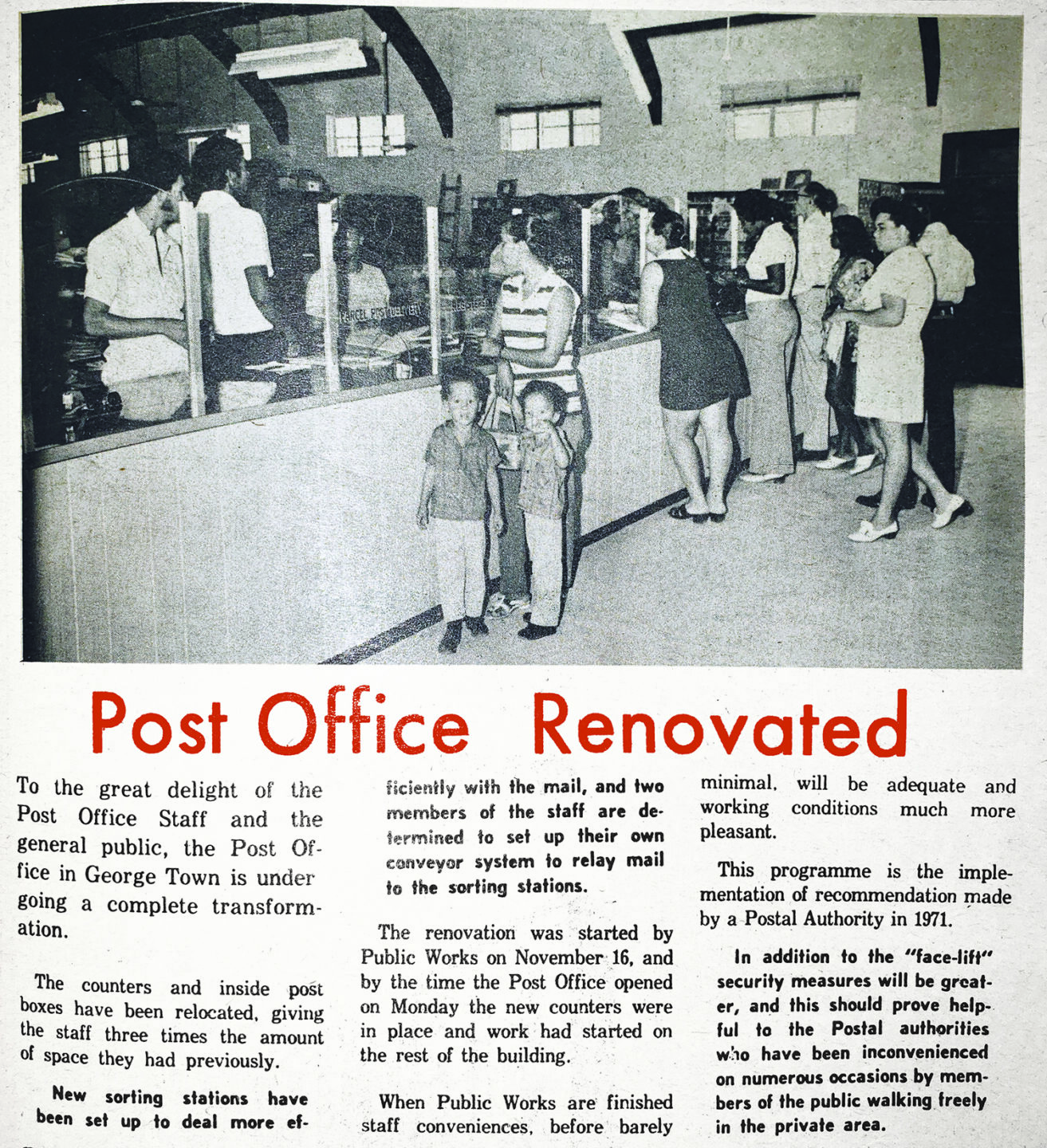 50 years ago: $11M government budget; post office renovated - Cayman ...