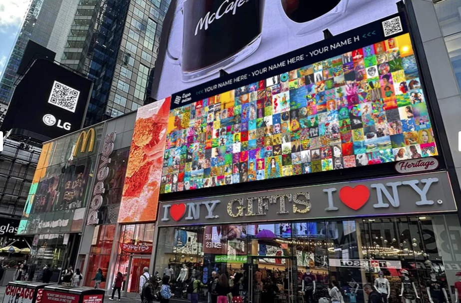Caymanian artists display works in New York's Times Square - Cayman Compass